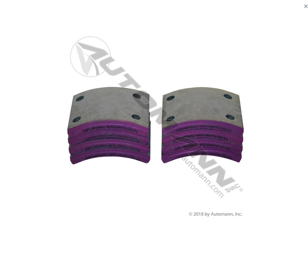 140.4228FX.35- Brake Lining Transit Single Oversize | Nick's Truck Parts