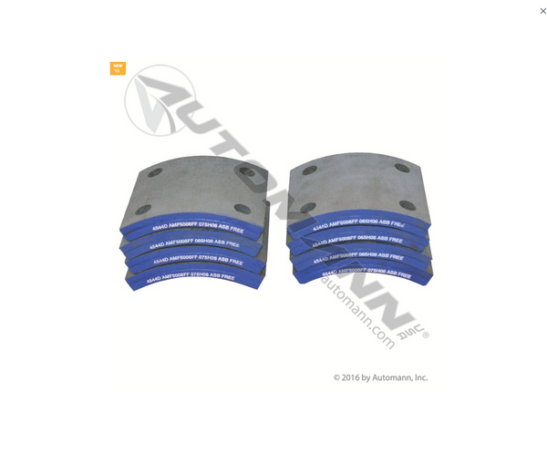 140.4544.50- Brake Lining | Nick's Truck Parts