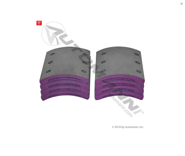 140.4592A.35 - Brake Lining Transit – Nick's Truck Parts