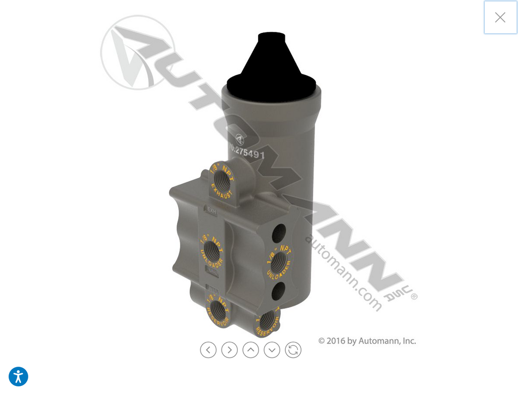 170.275491 - D2 Type Governor | Nick's Truck Parts