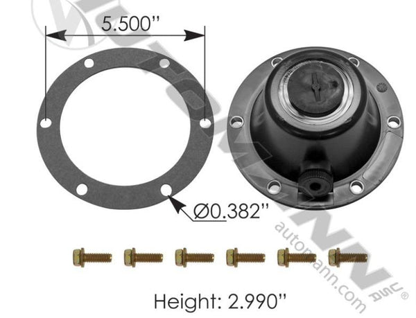 180.CR1630- CR Hub Cap | Nick's Truck Parts
