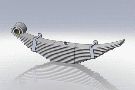 50-283- Hendrickson 12 Leaf Spring | Nick's Truck Parts