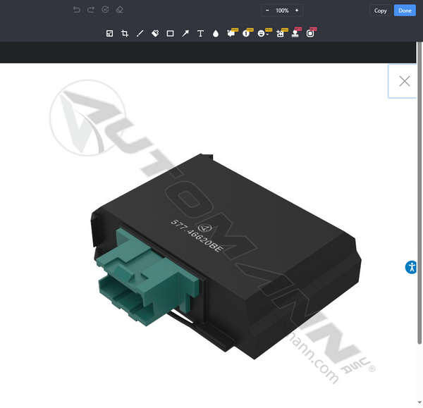 577.46620BE - HVAC Controller Freightliner Behr | Nick's Truck Parts