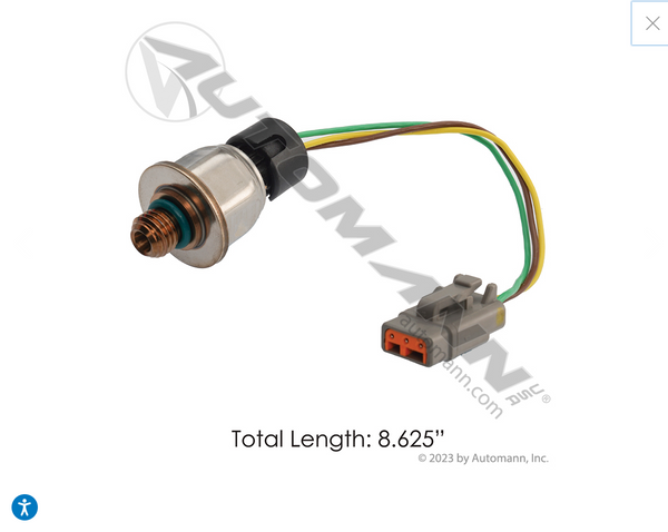 577.55548OE - Injector Control Pressure Sensor IHC | Nick's Truck Parts