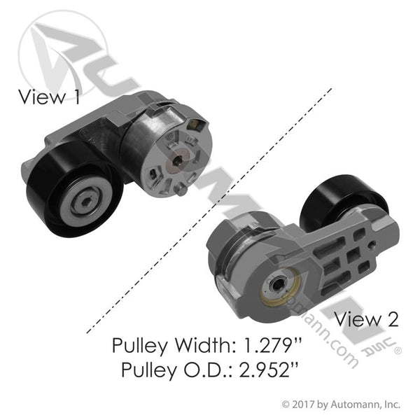 816.49514- Continental Elite Tensioner Assembly | Nick's Truck Parts