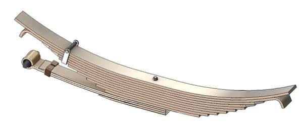96-135-Volvo-Autocar-Rear Leaf Spring | Nick's Truck Parts