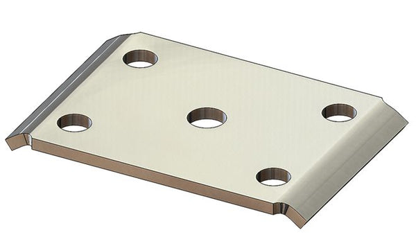 TP-01- PLATE 5 HOLE 1 3/4"SPR 2 1/2" | Nick's Truck Parts