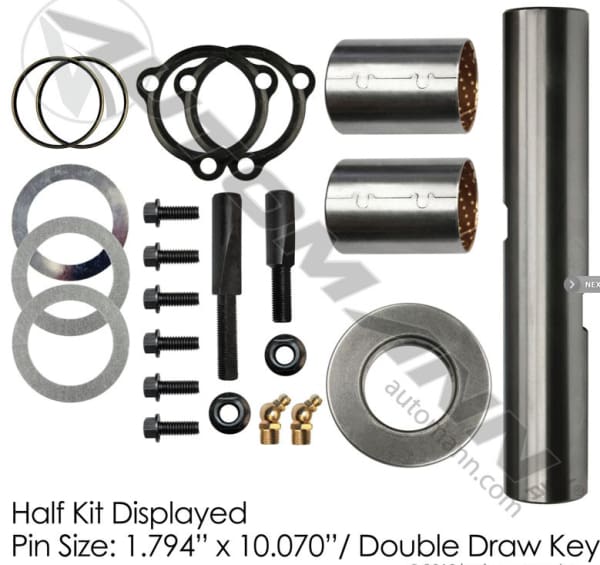 FKP-72-B-Standard King Pin Kit 1975-1990 Ford C | Nick's Truck Parts