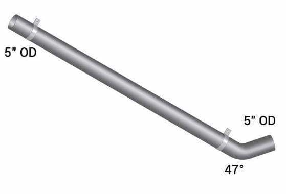 Grand Rock- IH-4830C4-47 Degree Elbow, 5in. OD/OD Pipe – Nick's Truck Parts