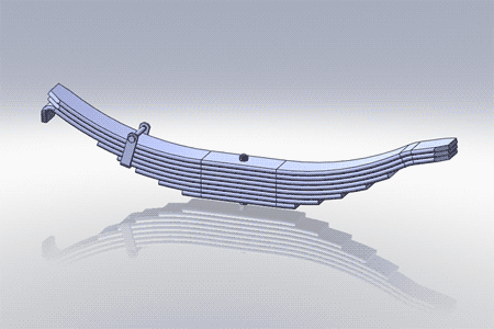 TRA-2260- Binkley 8 Leaf Trailer Spring | Nick's Truck Parts